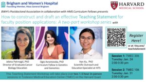 Teaching Statement Workshop | BWH PDA & HMS – Discover Brigham